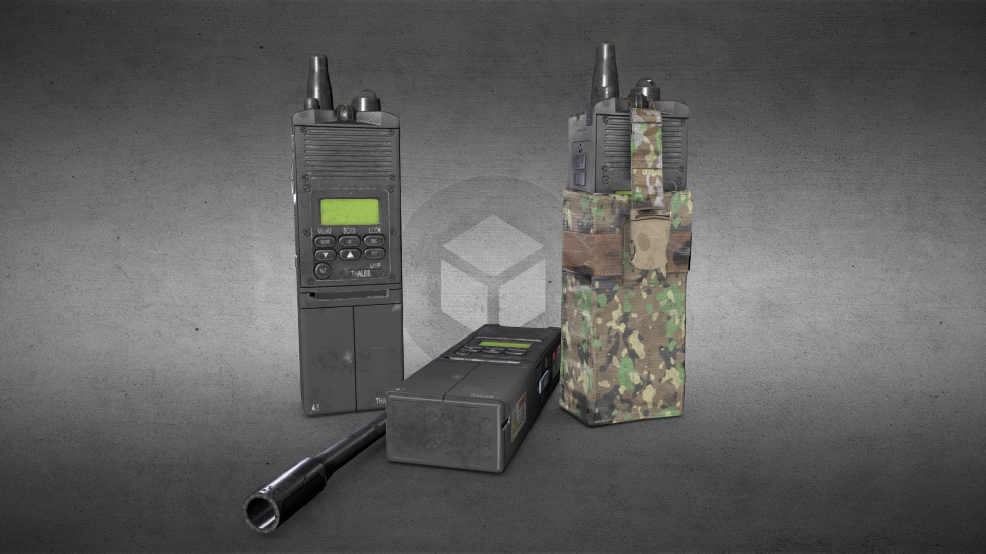 Military Radio - 3D model by Rahul Kumar Dey (@Elementbreeder) [0f3756d ...