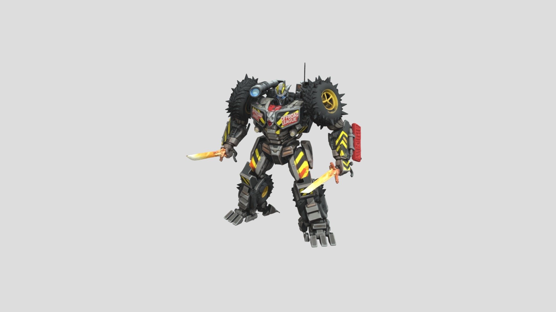 Dune Ripper (Autobot) - 3D model by Diablo_Nemesis [0f39663] - Sketchfab