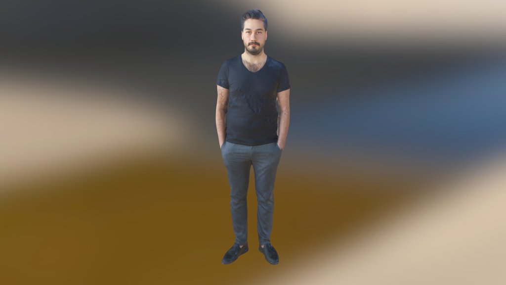 Male scan - A 3D model collection by hiwinyu - Sketchfab
