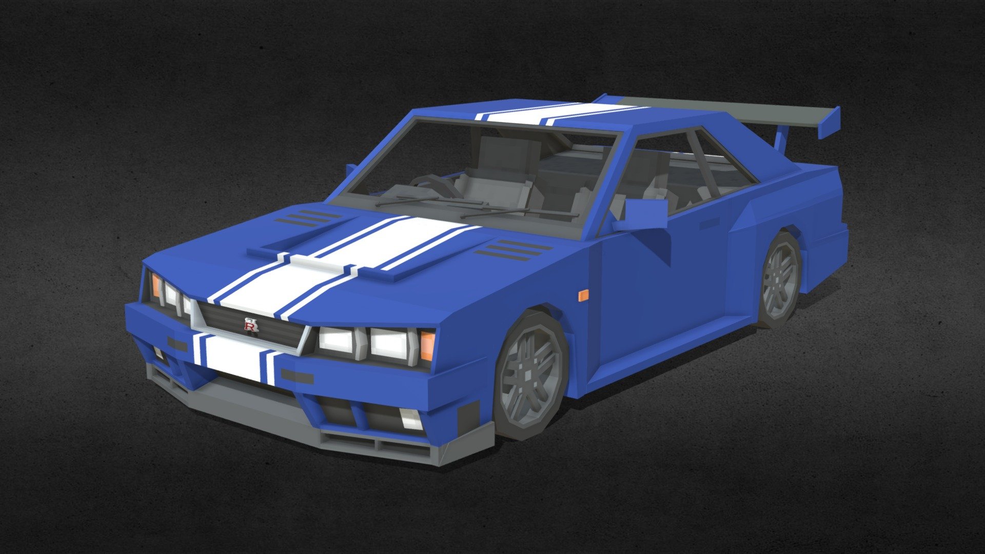 Nissan Skyline GTR R33 - 3D model by Niam (@niam14) [0f398c6] - Sketchfab