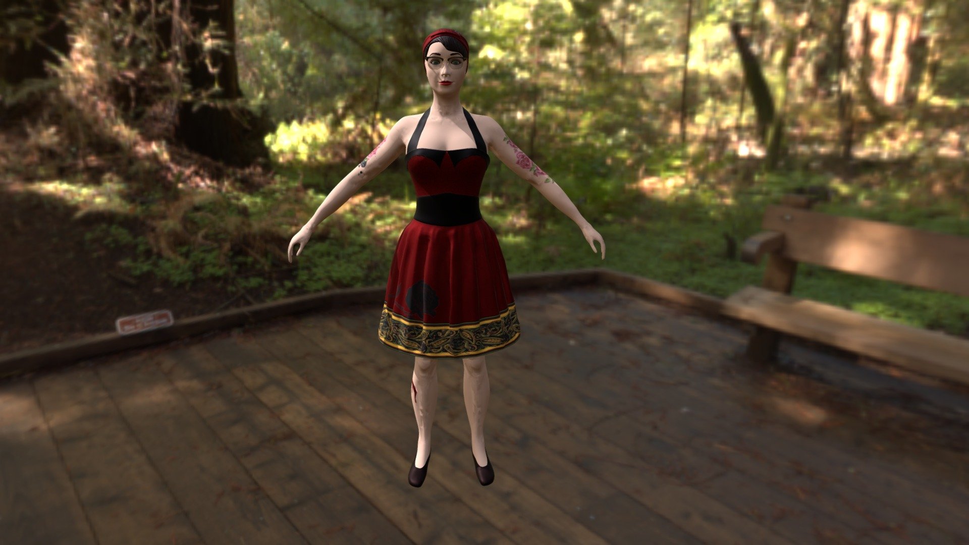 Rae Higgins KF2 - 3D model by MadCat [0f3a75b] - Sketchfab