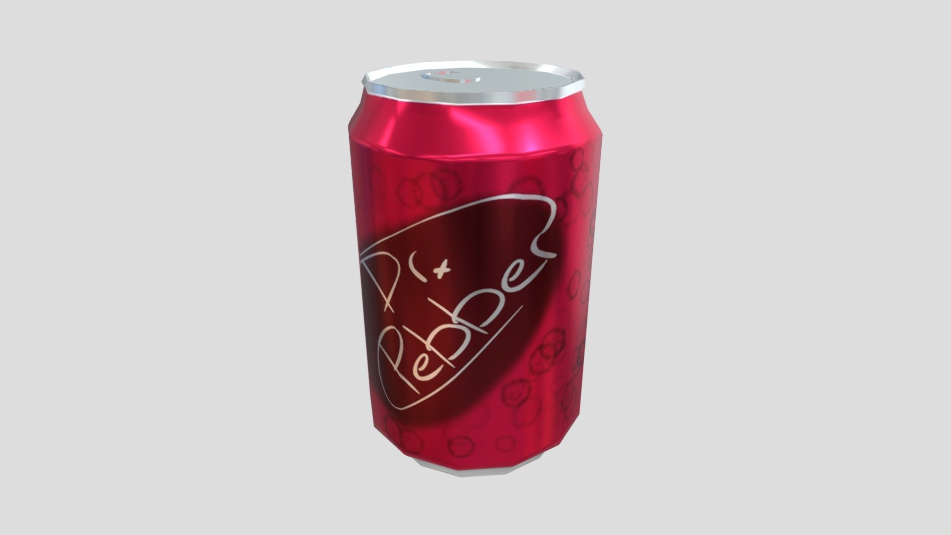 Dr. Pebber Can Texture - 3D model by RavenRohne [0f3af4e] - Sketchfab