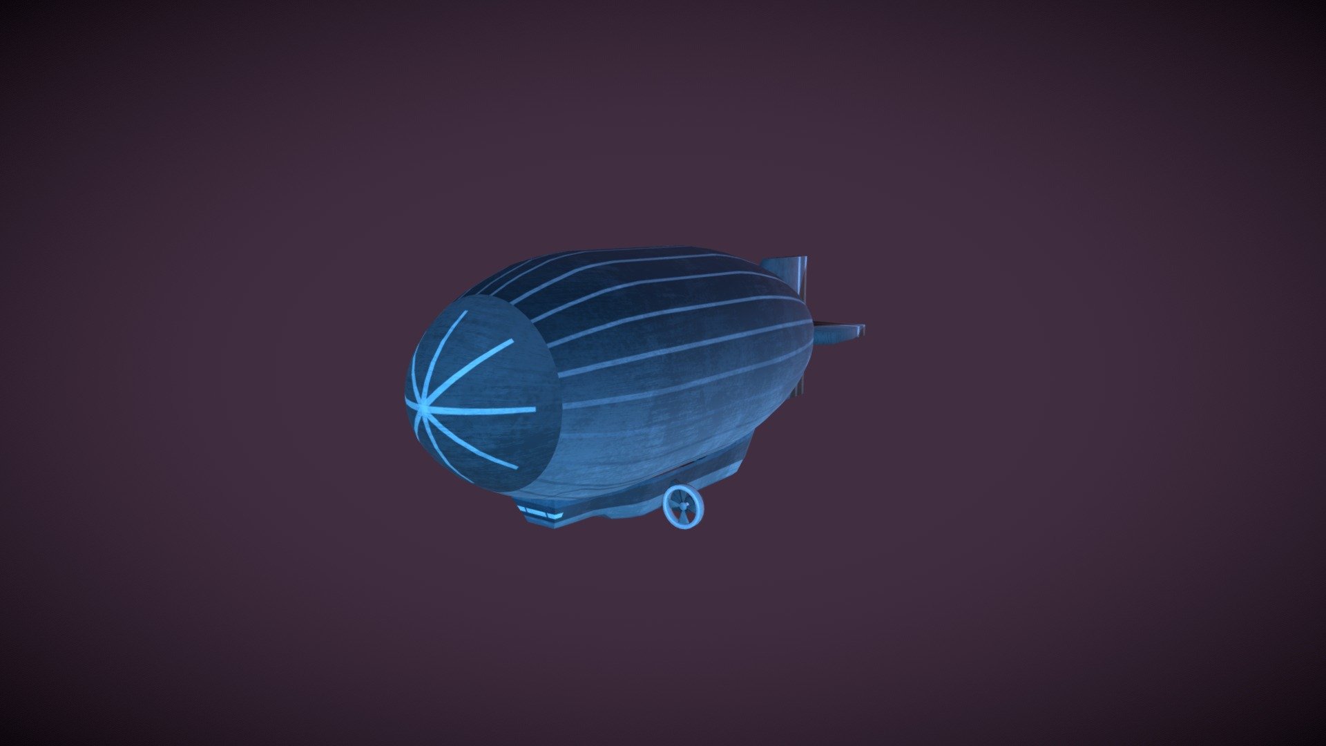 CSD_Blimp - 3D model by Alex Borjas (@alexborjas) [0f3b733] - Sketchfab