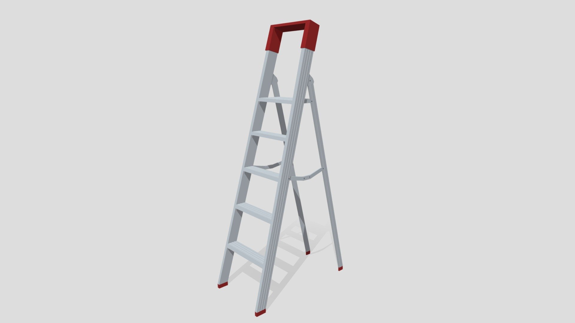 Metalic Step Ladder - 3D model by CevoCreative [0f3b7ab] - Sketchfab