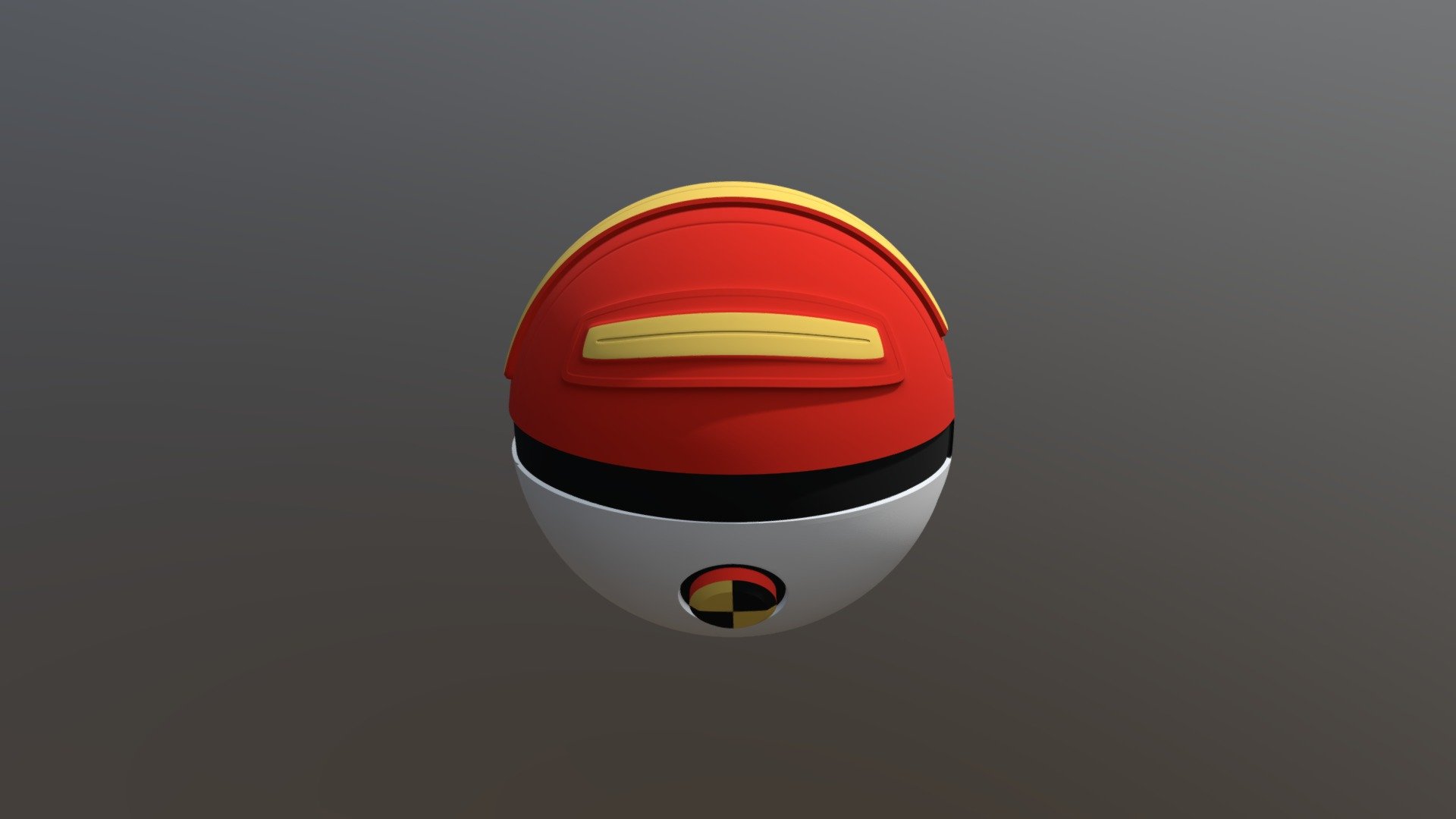 Pokeball - 3D model by d4rkfloors [0f3da0c] - Sketchfab