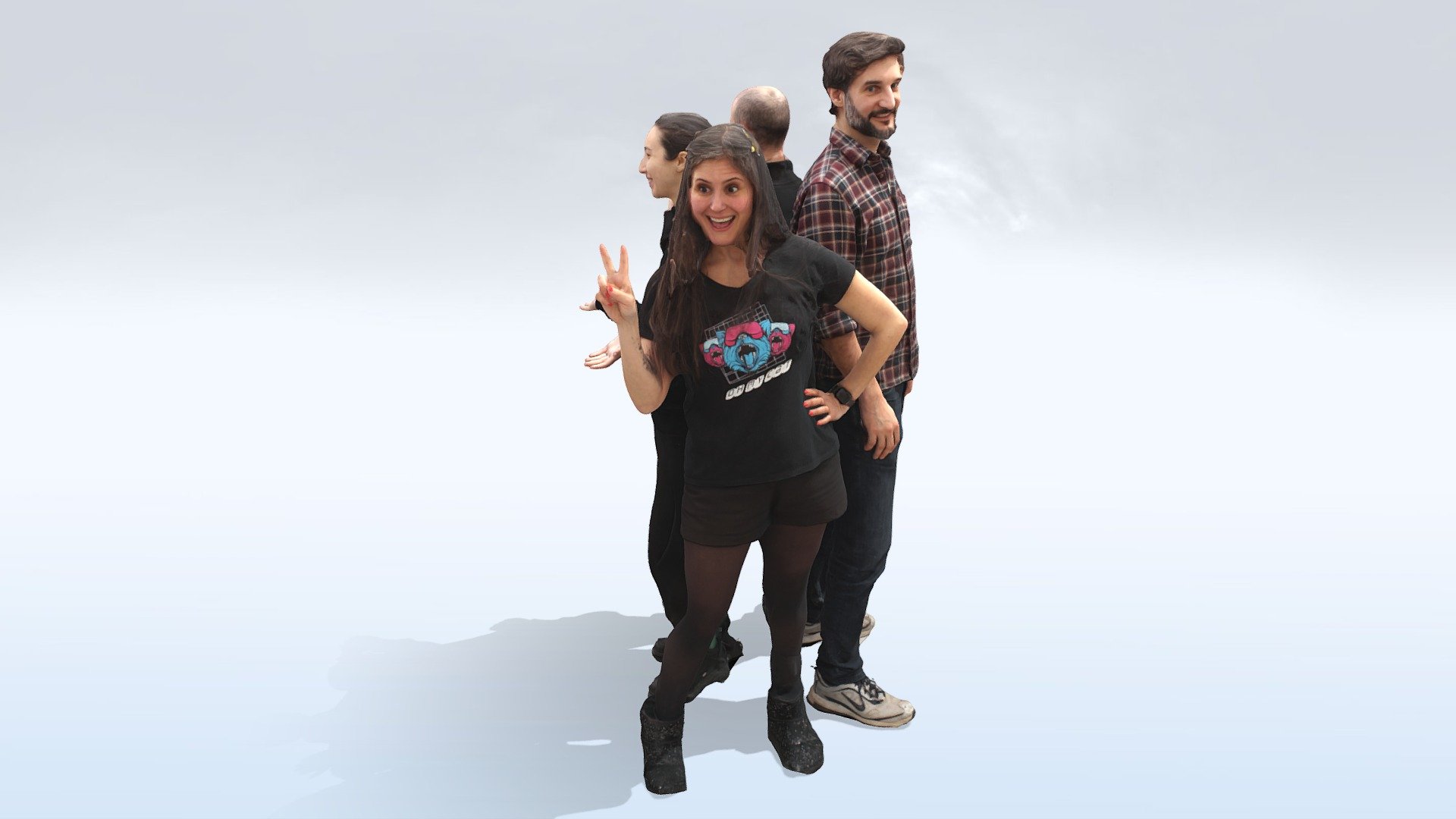 Group Scan - XR Party - 3D model by ViARsys [0f3ddc1] - Sketchfab