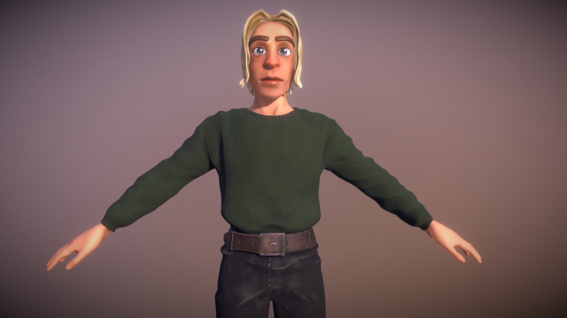 stylized Me - 3D model by jan.pscheidt [0f4044a] - Sketchfab