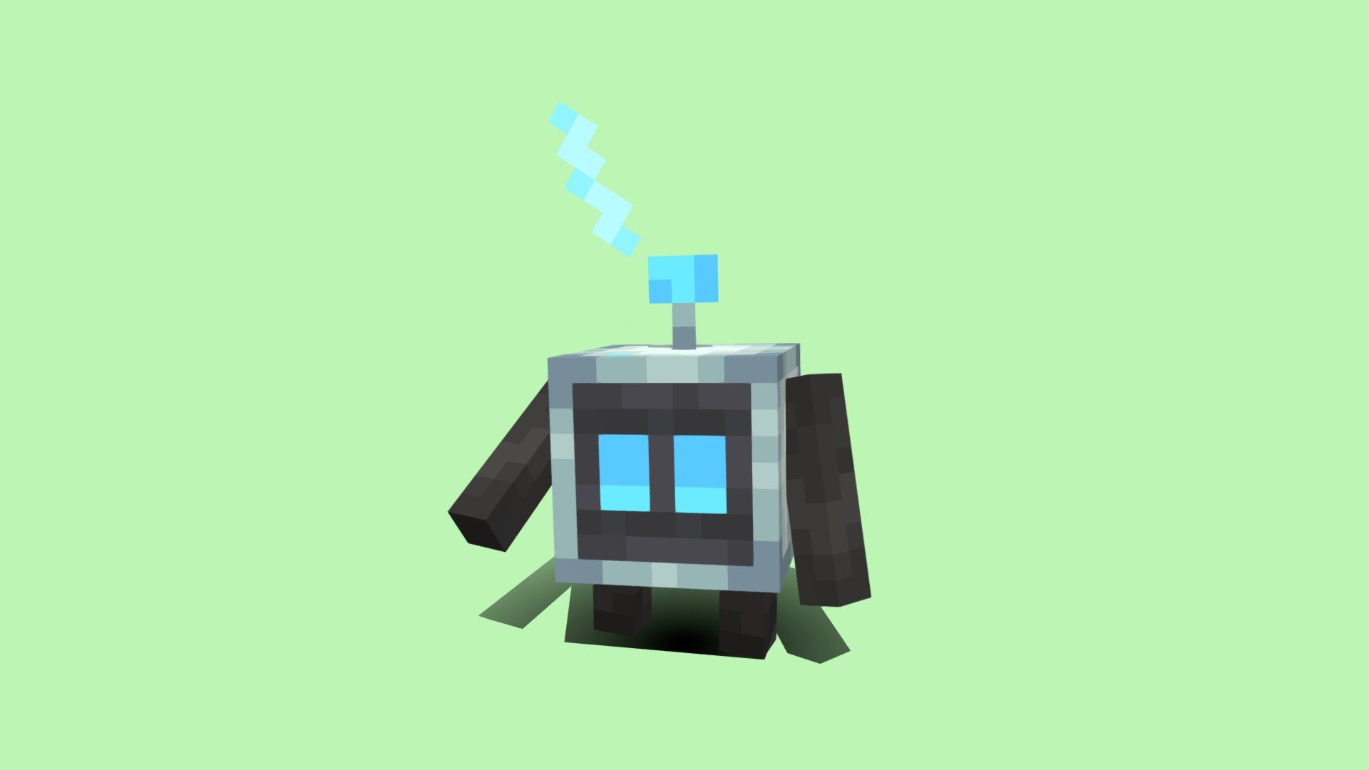 Robot-MC - 3D model by Krypto21 [0f40c98] - Sketchfab
