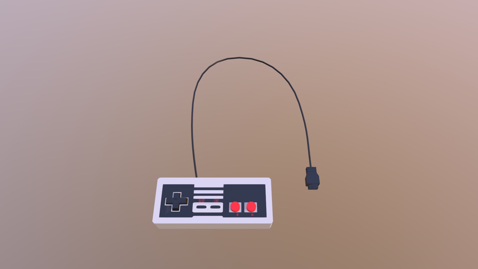 Nes controller - 3D model by ruben1982 [0f412aa] - Sketchfab