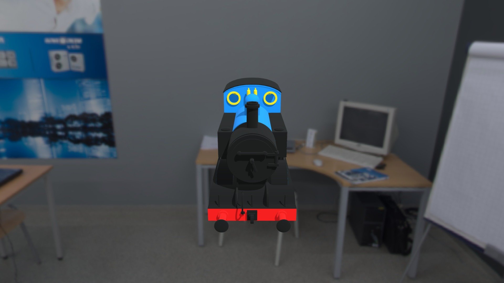 Stuart The Blue Tank Engine - Download Free 3D model by ThomasFan105 ...
