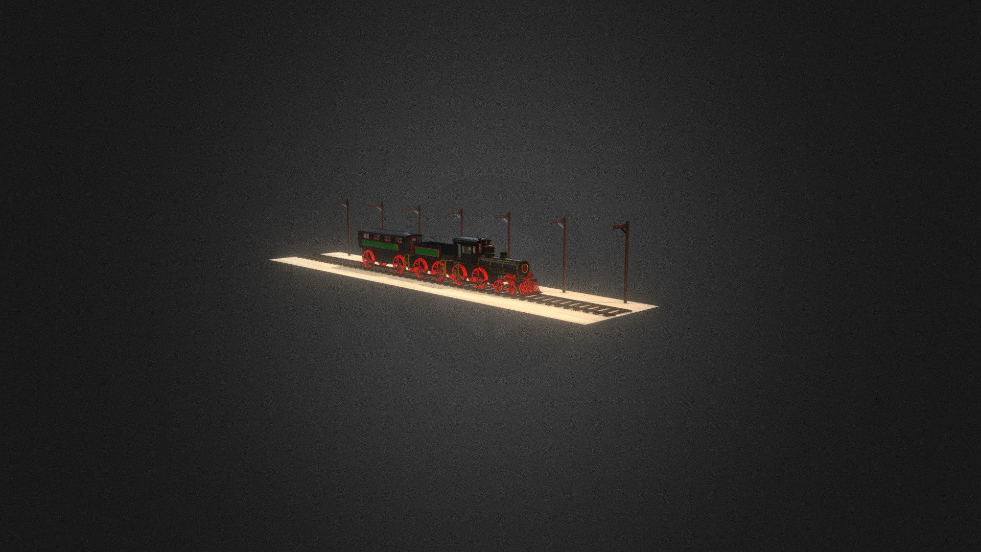 Train - 3D model by victoranjo2 [0f44f5e] - Sketchfab