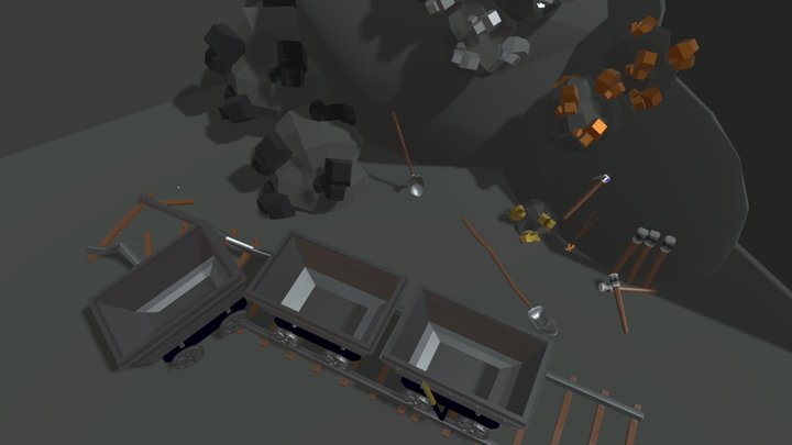 Mineshaft 3D models - Sketchfab