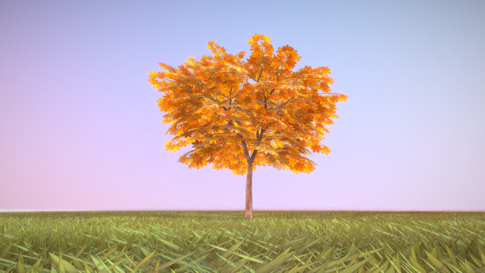 Kastanie 4 Meter - Herbst - Buy Royalty Free 3D model by VIS-All-3D ...
