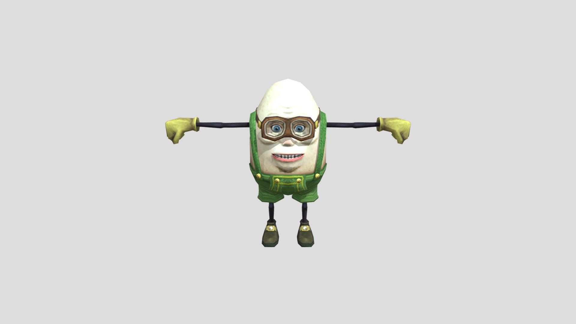 Shrek Smash N Crash Racing - Humpty Dumpty - Download Free 3D model by ...