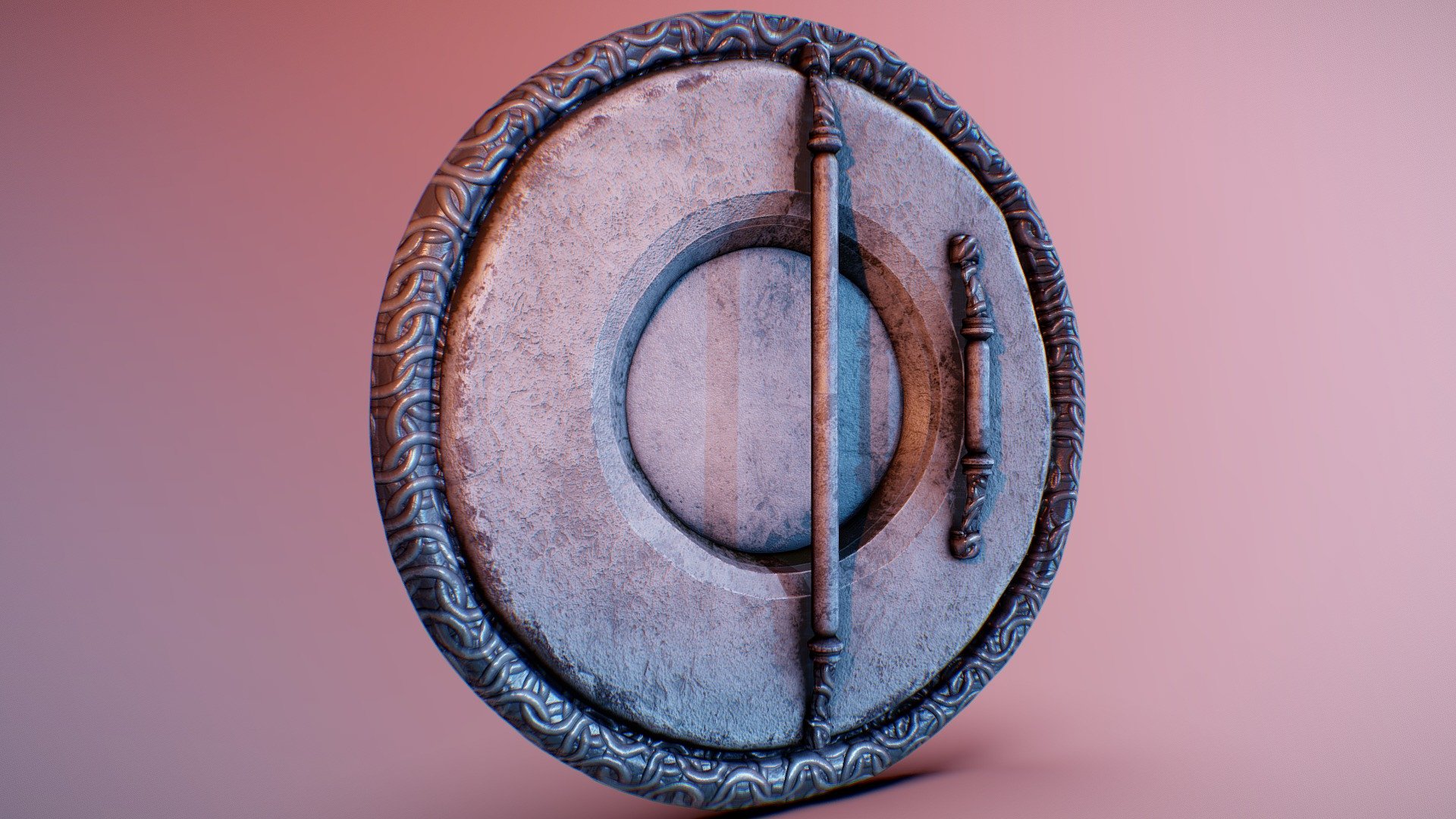 Stone greatshield "Nosferatu" - Download Free 3D model by Nortenko ...