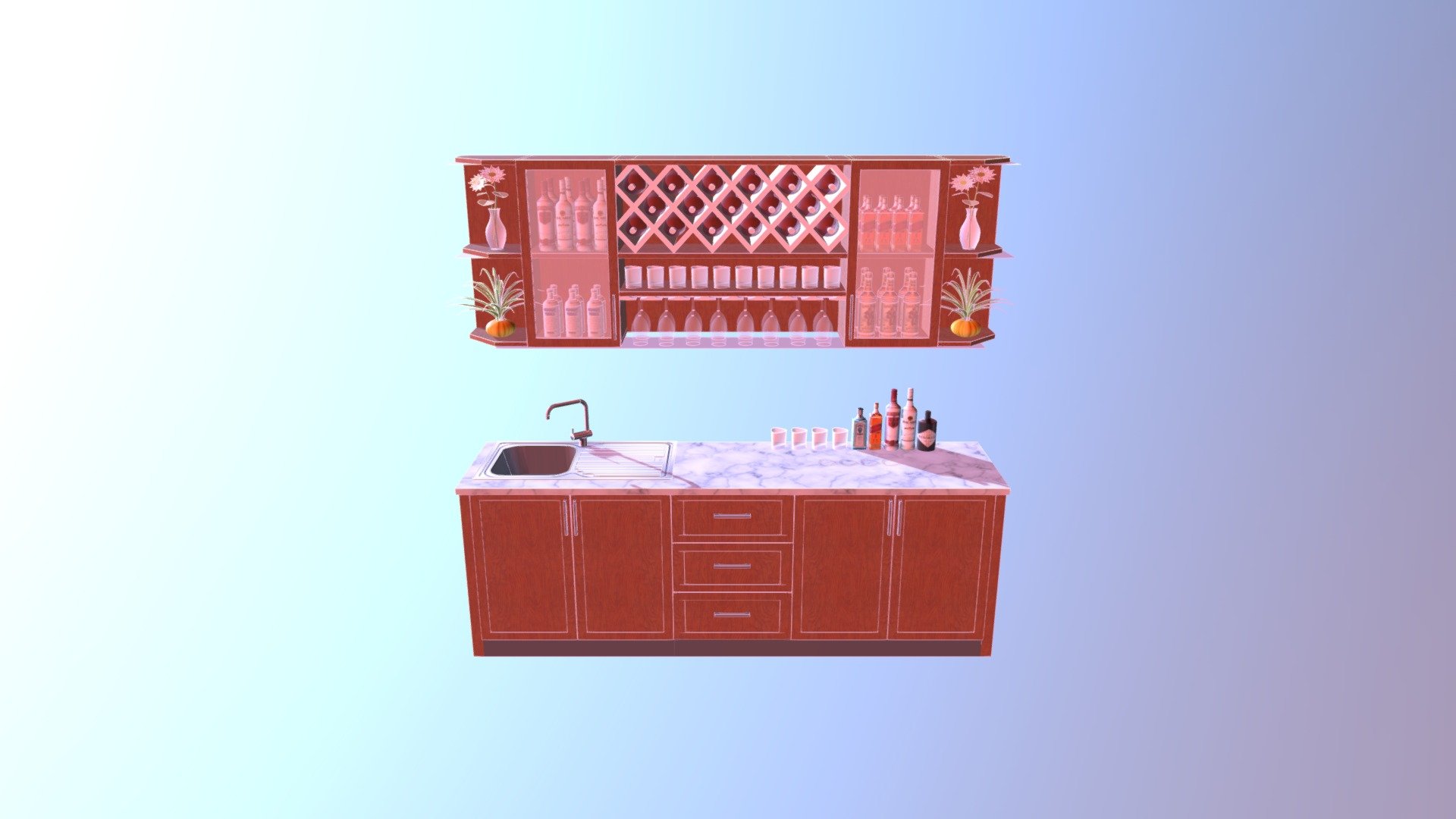 Design for Bar - 3D model by Rovestone Brothers (@eyobderrick) [0f4aa8c ...