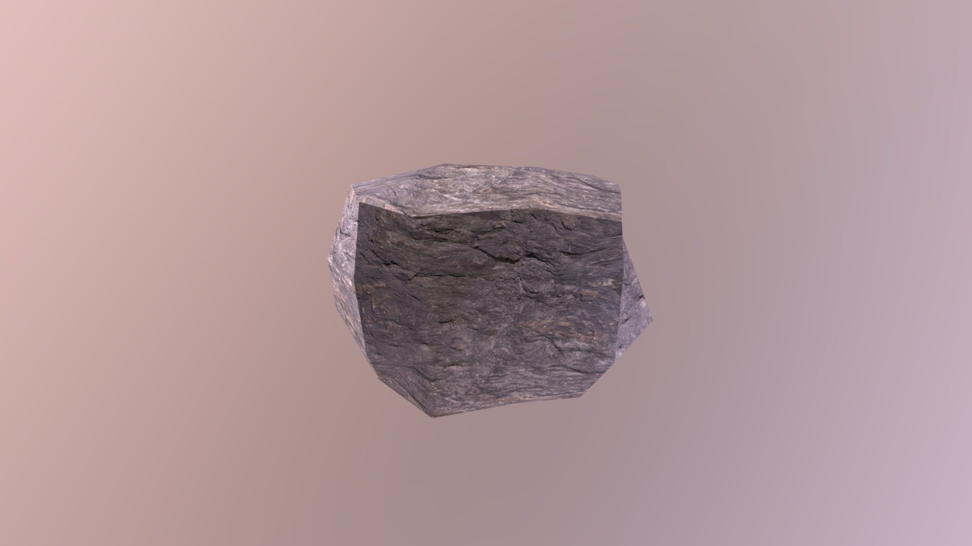 Boulder Mesh - 3D model by liampgames [0f4dab9] - Sketchfab