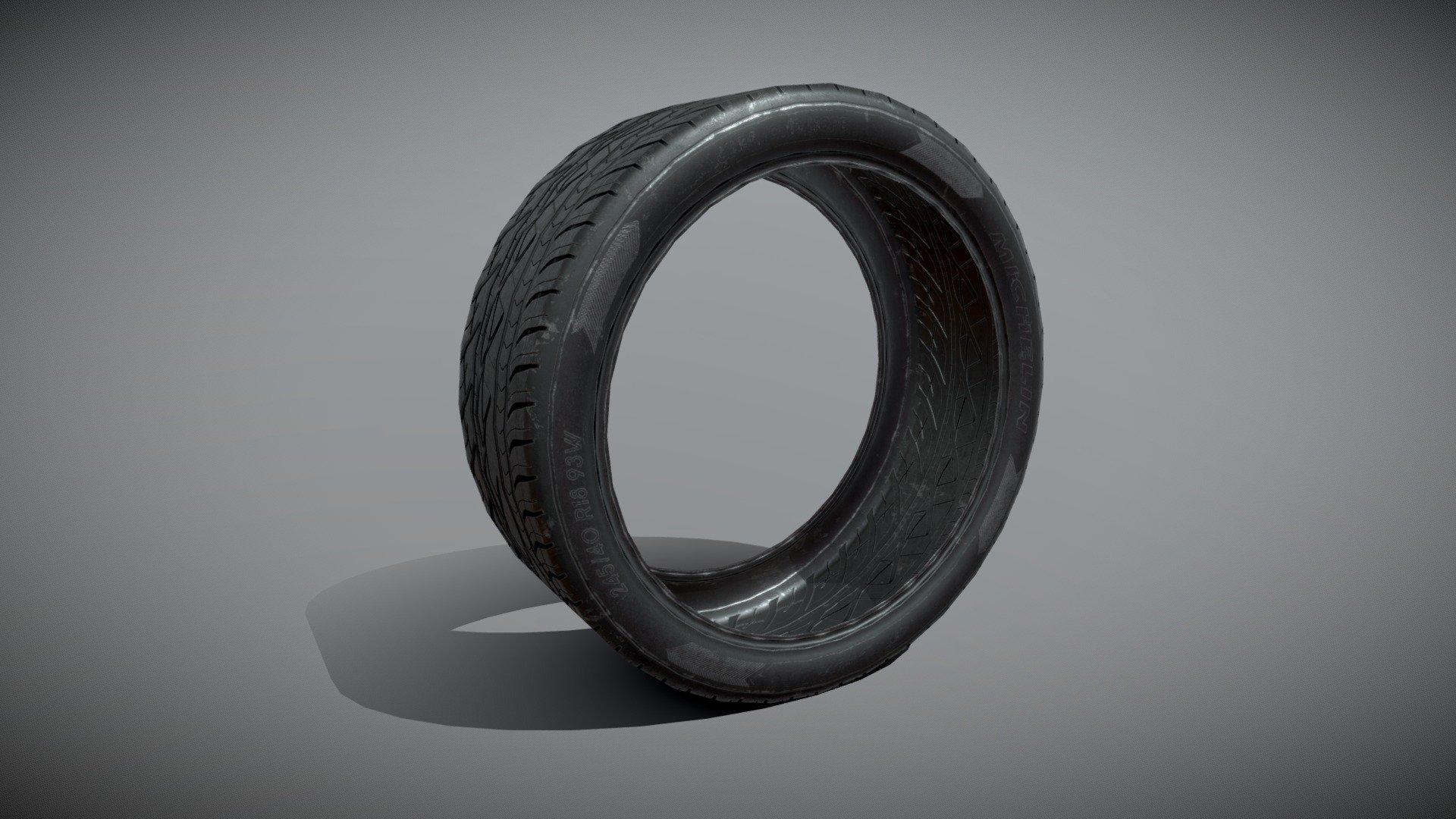 Low Poly tire - Download Free 3D model by bisewski [0f4f1f7] - Sketchfab