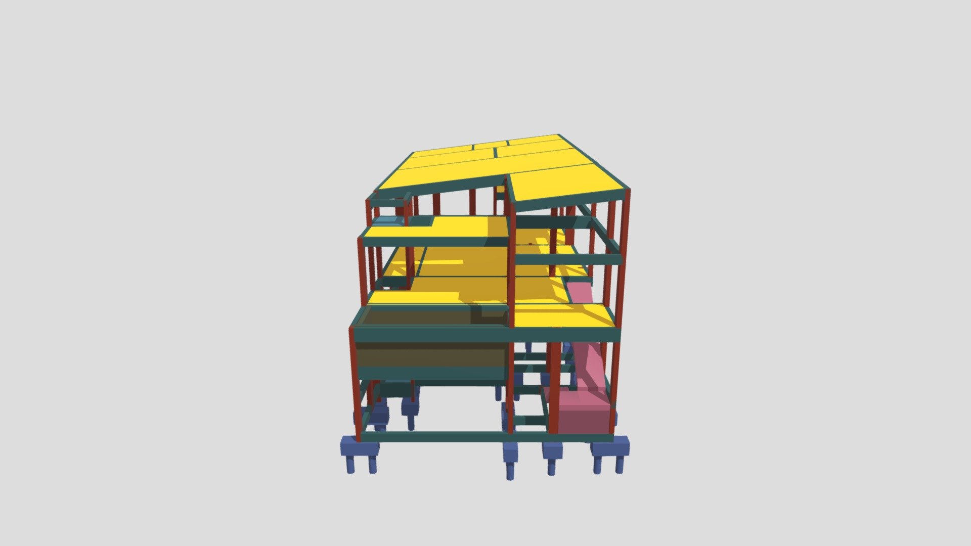 ESTRUTURA LAURY - 3D model by victorsalles.edificacoes [0f50819 ...