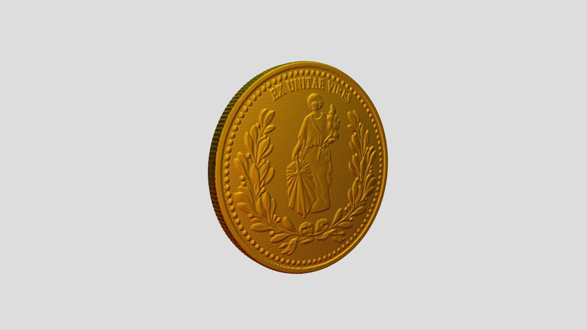 Coin - Download Free 3D model by Thunk3D 3D Scanner (@Lily.Qin1 ...