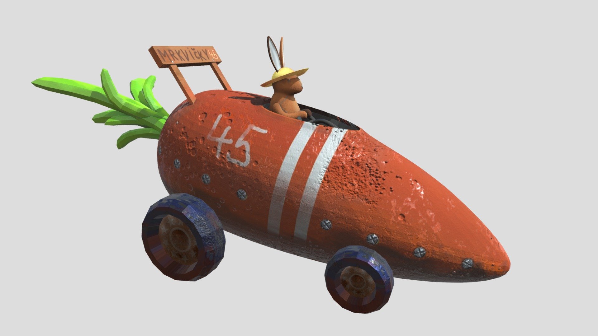 School car project - 3D model by BeBex [0f5253b] - Sketchfab