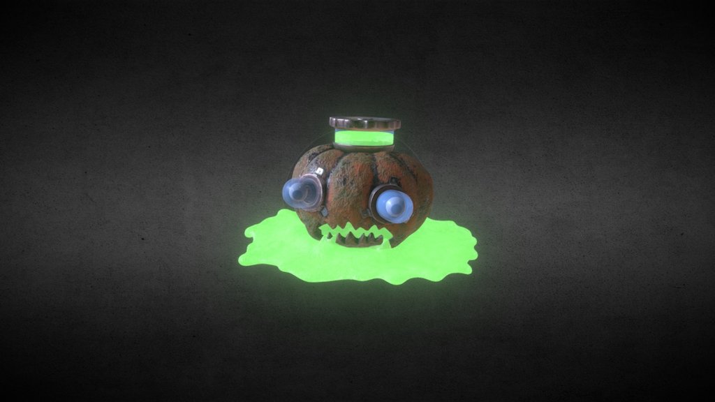 Plutonium Pumpkin - 3D model by moutoun [0f53122] - Sketchfab