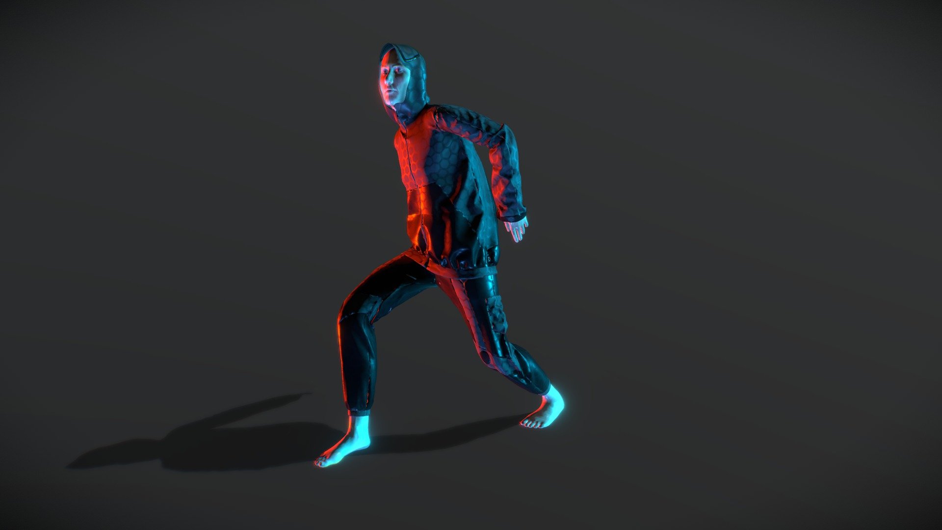 House Dancing - Futuristic Clothes -.Man - 3D model by Lukas Hahn 3D ...