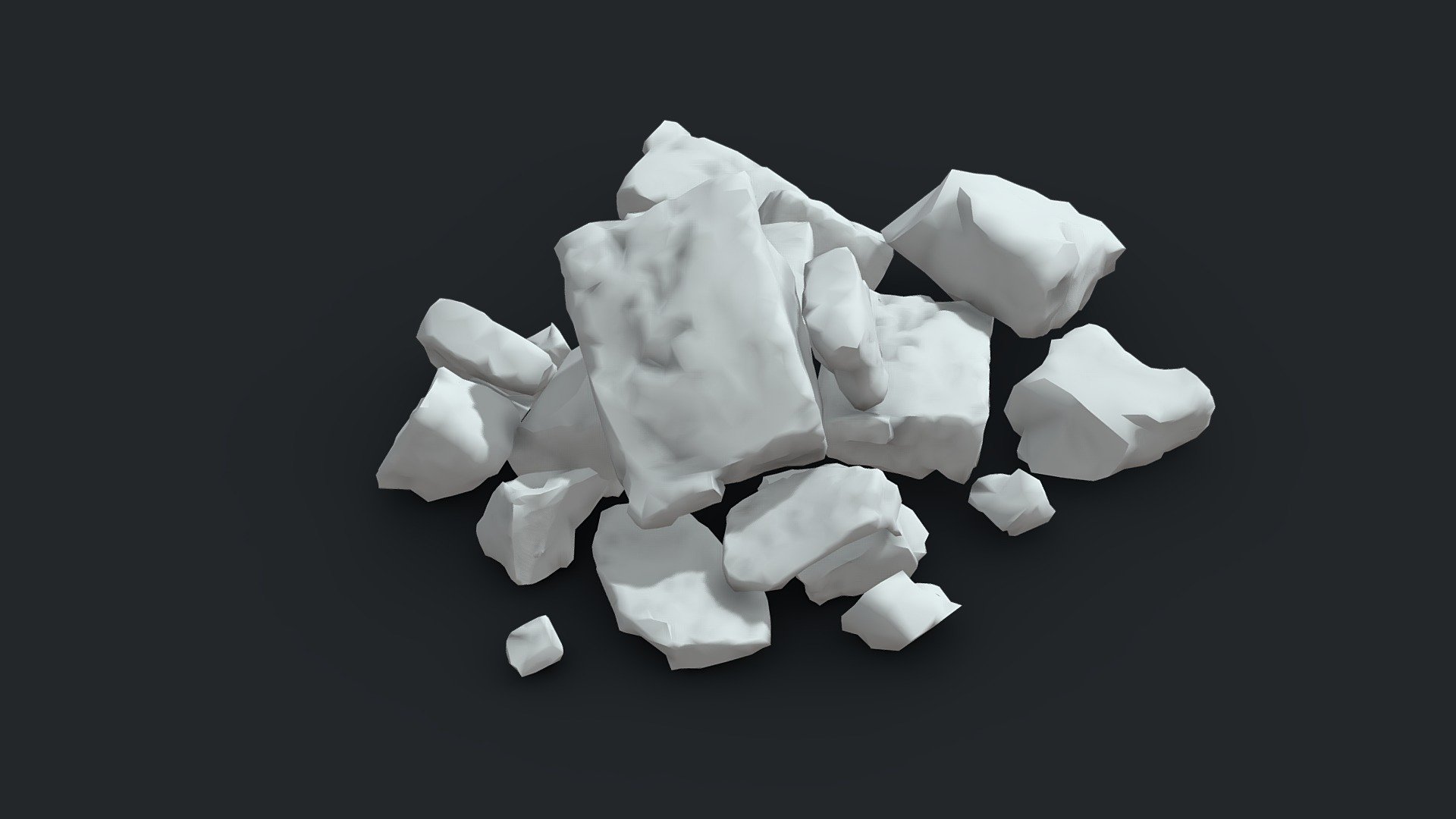 FMB_Stone Debris_01 - Download Free 3D model by FreeMeshBase [0f569a2 ...