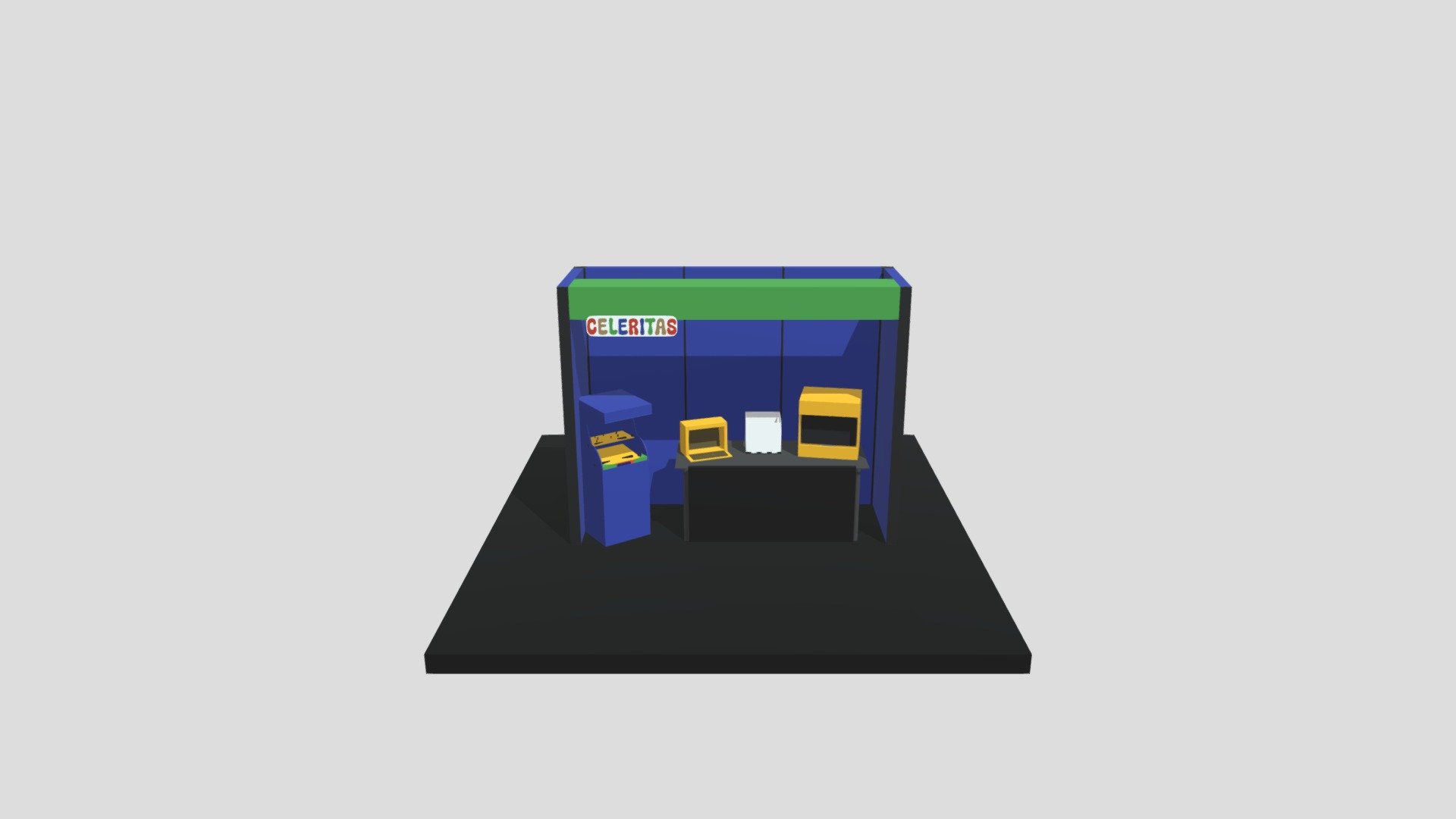 Pit Display_final - 3D model by davidabrudan05 [0f57858] - Sketchfab