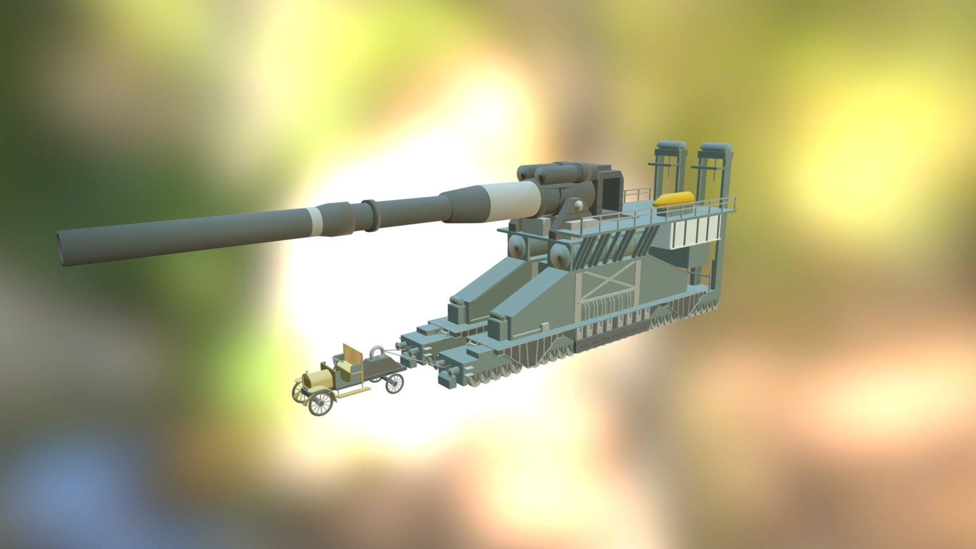 Camion Garford & Tank - 3D model by guillaumegrondin [0f57a77] - Sketchfab
