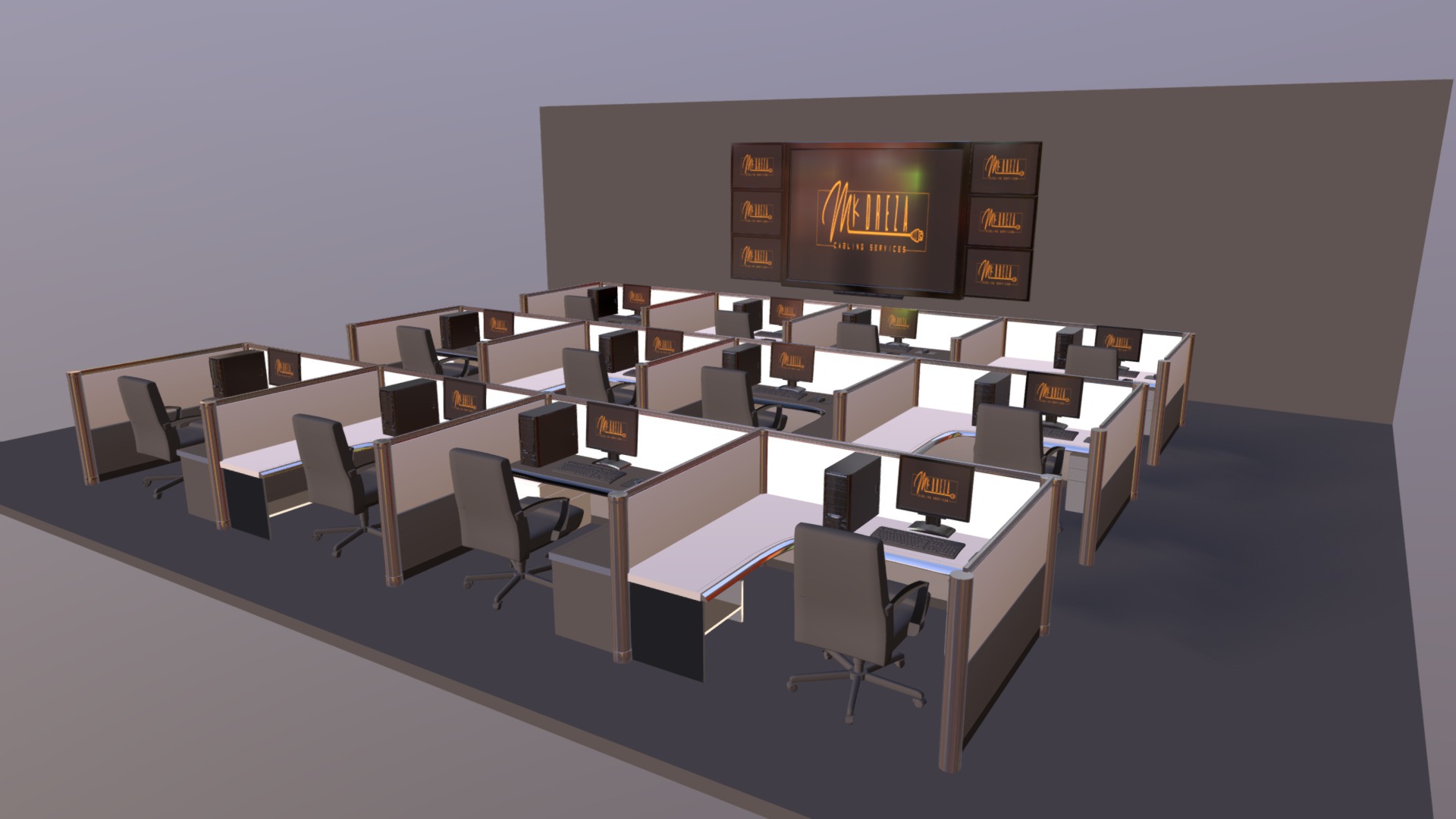 Command-center - 3D model by kyouko [0f59ac0] - Sketchfab