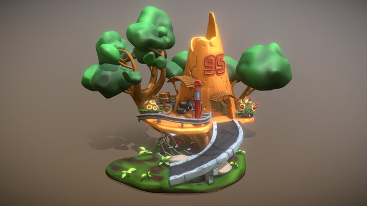 Treehouse 3D models - Sketchfab