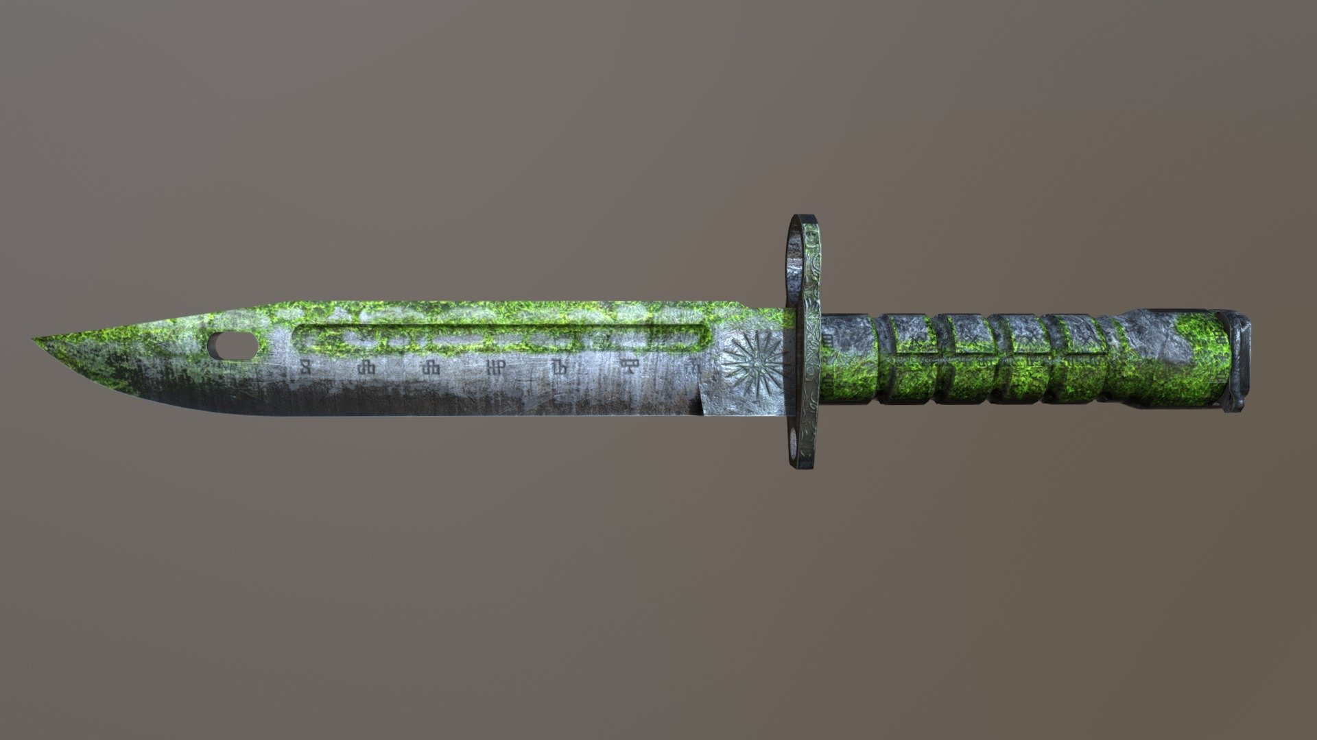 Bayonet - 3D model by Guri.Kelmendi [0f5c0c8] - Sketchfab