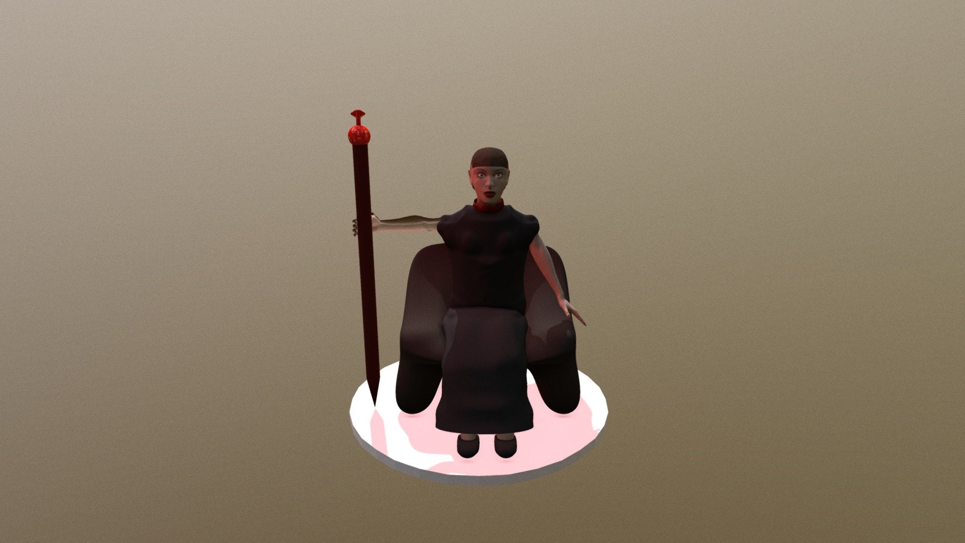 Queen - 3D model by TTARCH [0f5d432] - Sketchfab