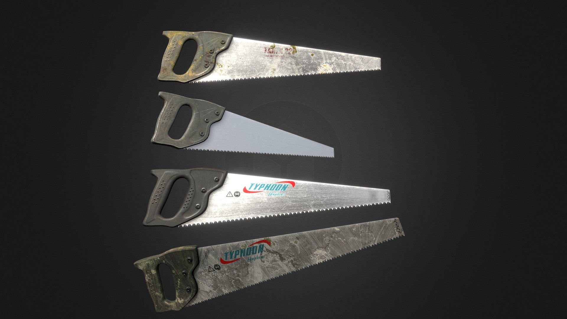 Saw (Game ready) - 3D model by Siberia (@LtxxwSibeRia) [0f5ddd3 ...