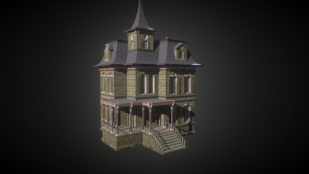 Victorian House 003 - 3D model by Shapernode [0f5ed07] - Sketchfab