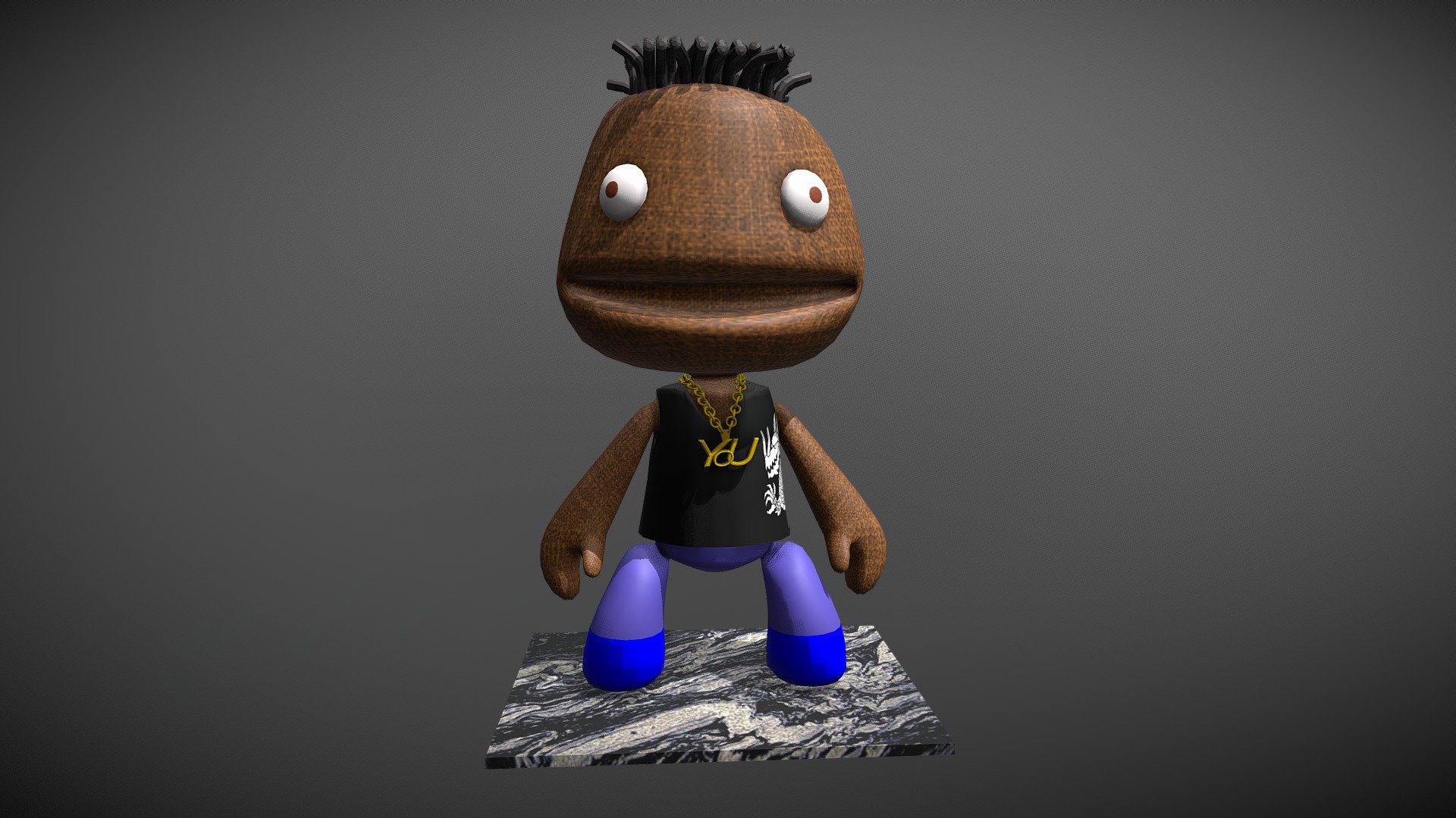 Sackboy - 3D model by Orivaldo Junior (@Orivaldo_Junior) [0f60719 ...