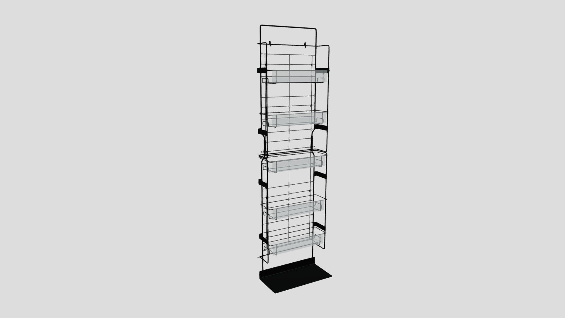 End Side Fixture Black 5 Tiers - Buy Royalty Free 3D model by Diggory ...