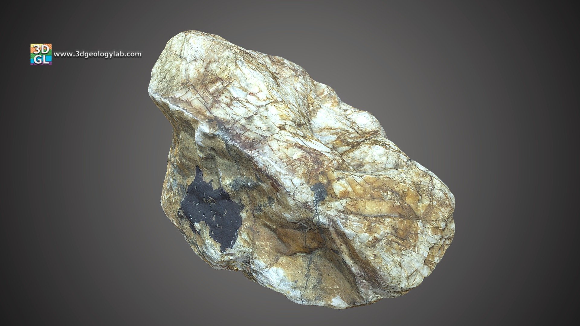 3D Minerals - Witherite - 3D model by 3D Geology Laboratory ...