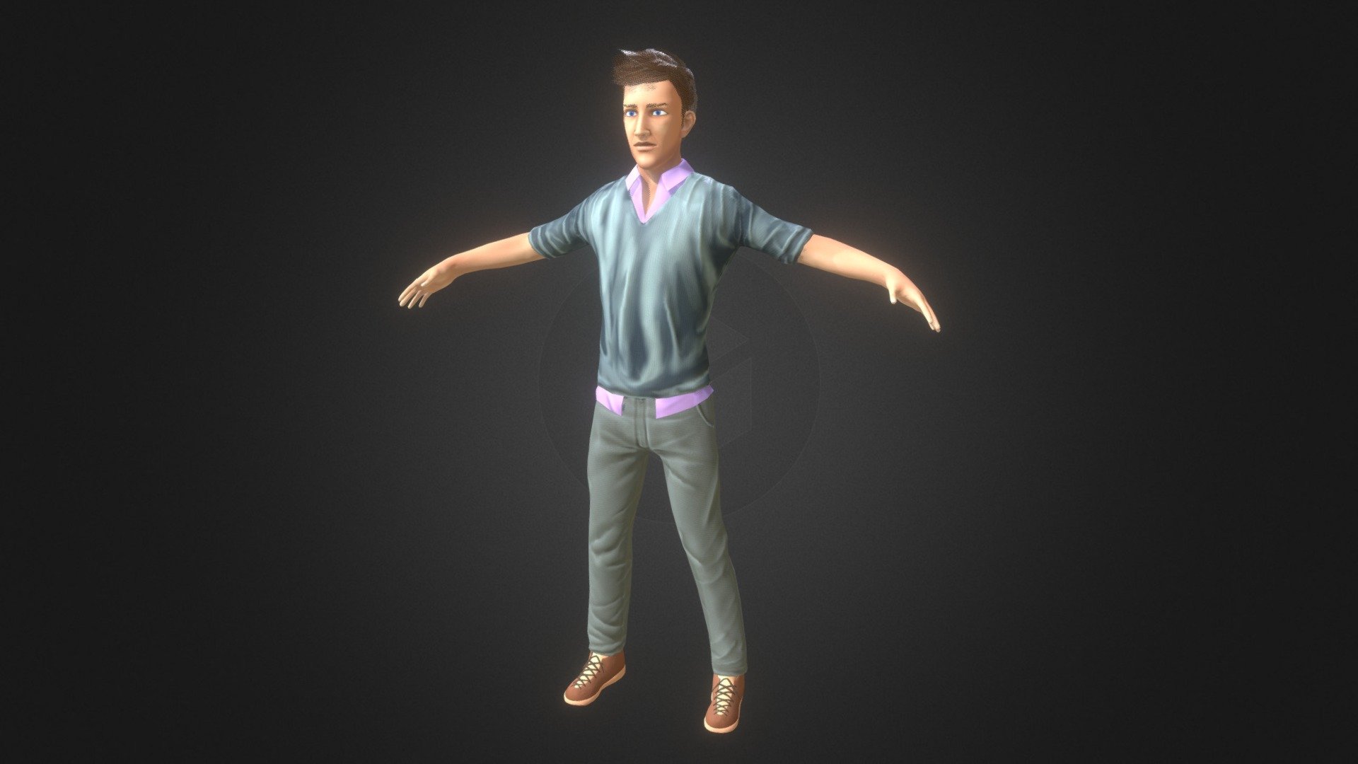 Guy - Buy Royalty Free 3D model by Spuke Animation (@spukeanimation ...