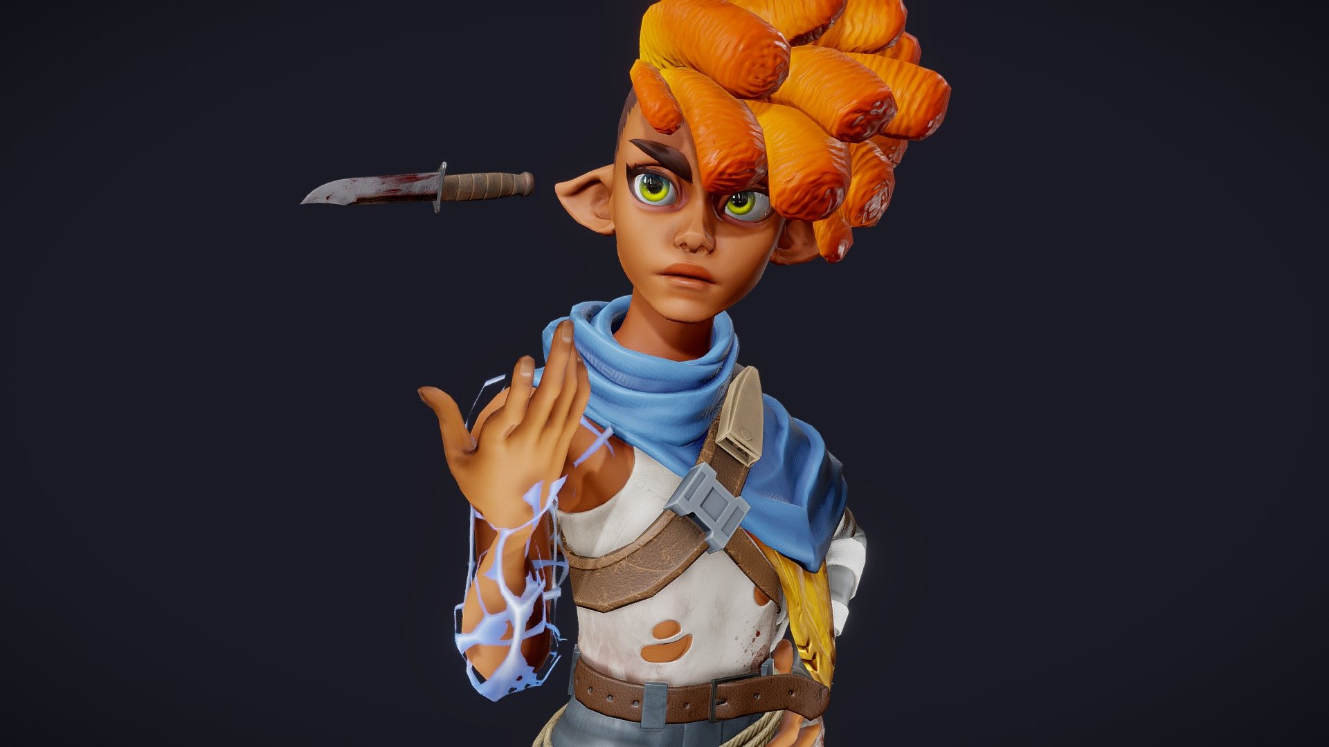 Stylized Character — Aidan - 3D model by markflint [0f6290e] - Sketchfab