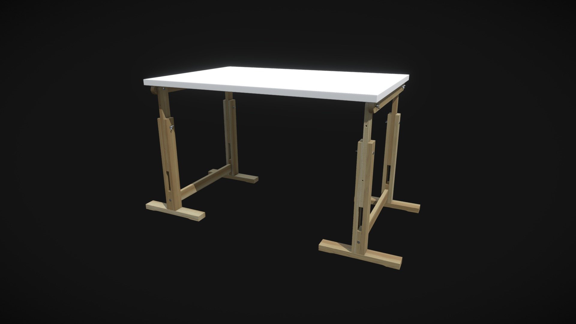 Desk - 3D model by laca.vukovich [0f62cec] - Sketchfab