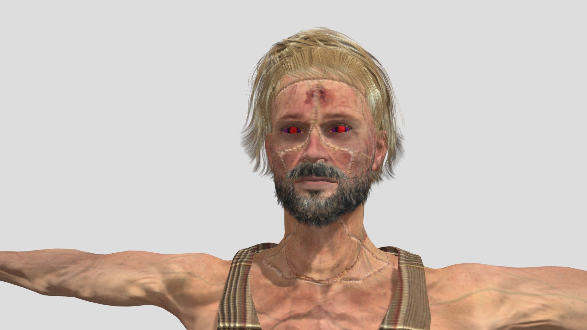 Frank Burt Buntin Villian 2 OC - Download Free 3D model by Autistic ...