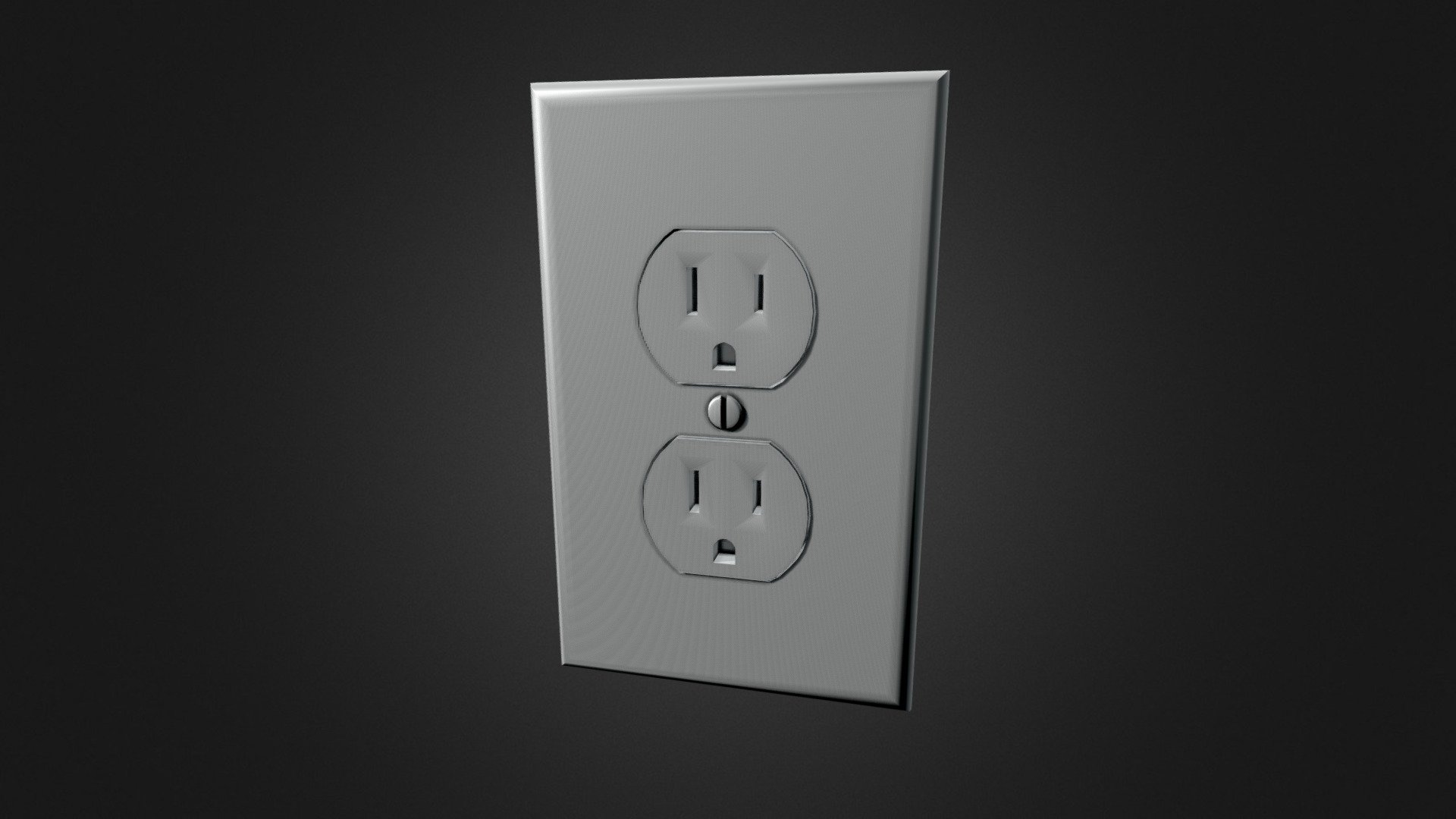 Wall Outlet American - Download Free 3D model by makiobimbe [0f64029 ...