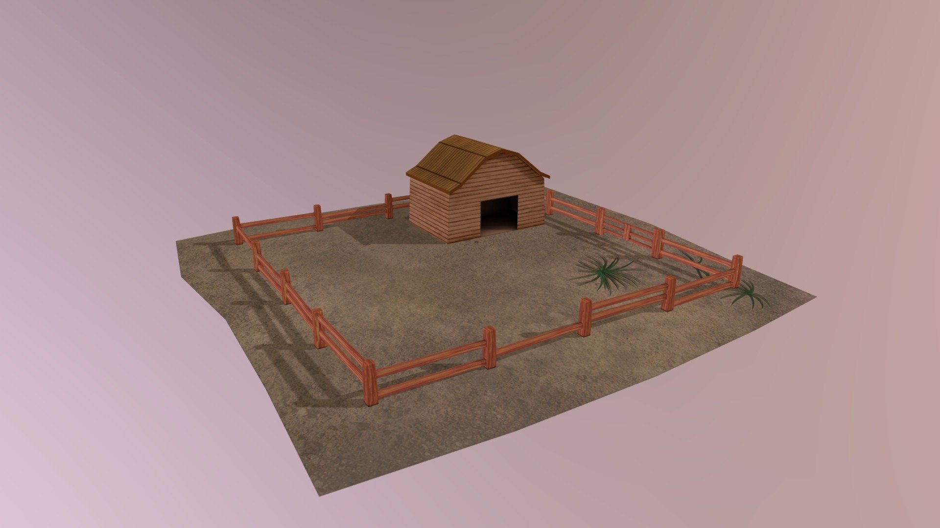 Lowpoly Farm Block - 3D model by MB TRADEDEAL (@mbtradedeal) [0f64047 ...
