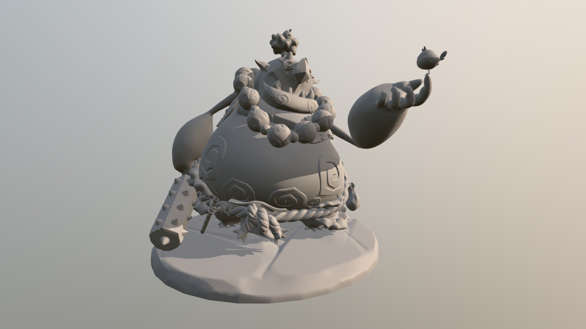 The good Oni - Figure - 3D model by Bakanoë (@bakanoe) [0f68184 ...