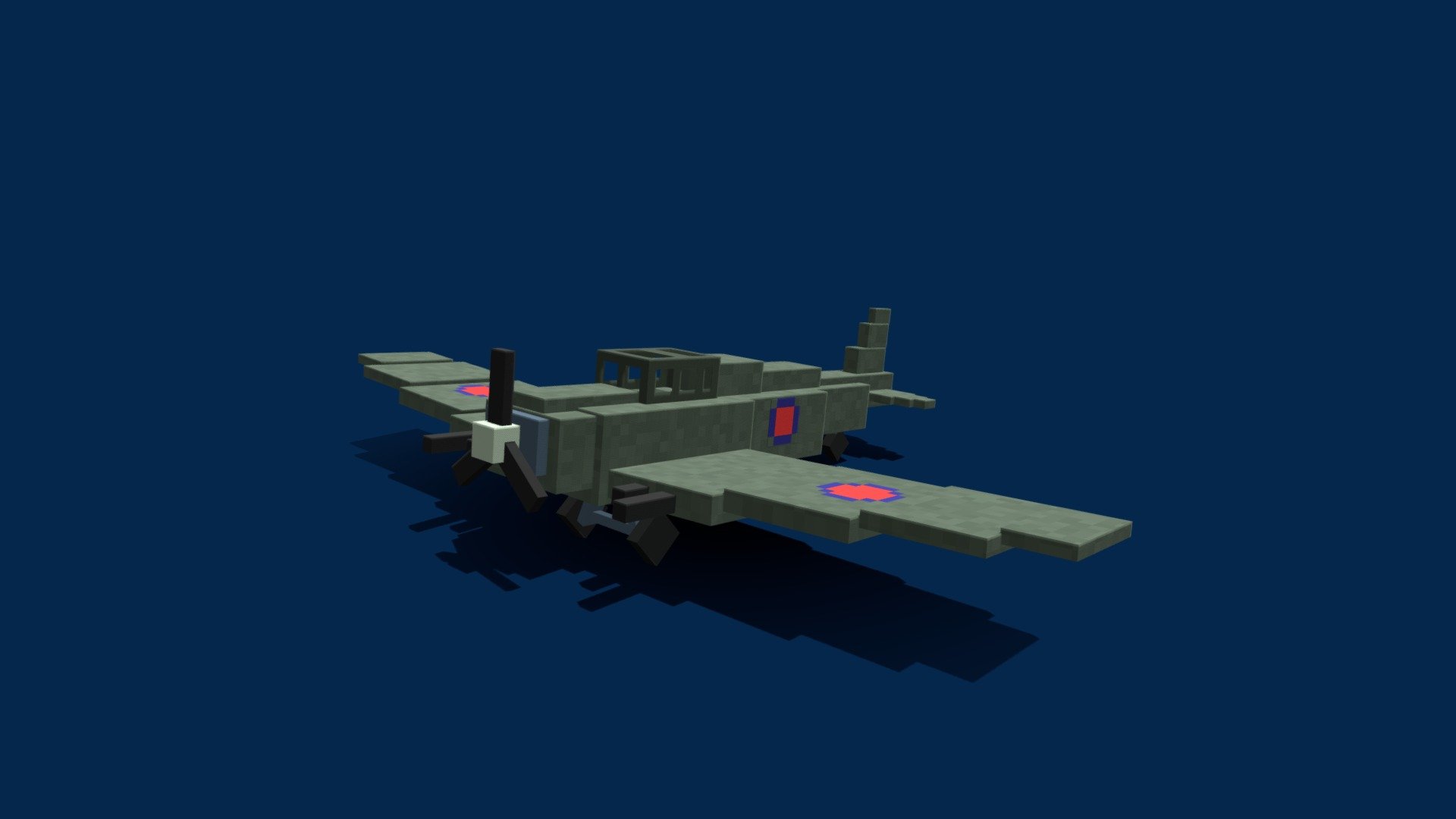 Collectable Figurine: WW2 Airplane - 3D model by dragnoz [0f683a1 ...