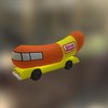 Weinermobile - 3D model by PlattIntroTo3d [0f69082] - Sketchfab