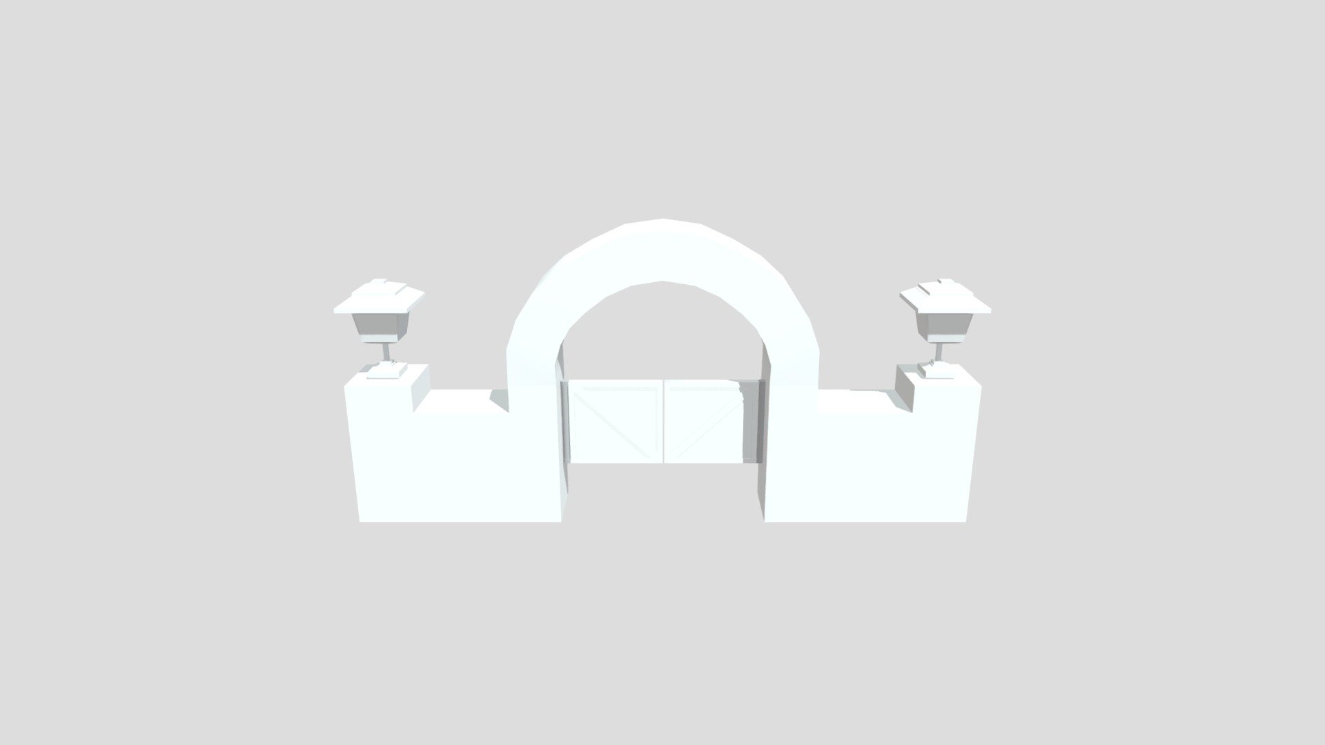 gate final - Download Free 3D model by soriaelhassan [0f69bb3] - Sketchfab