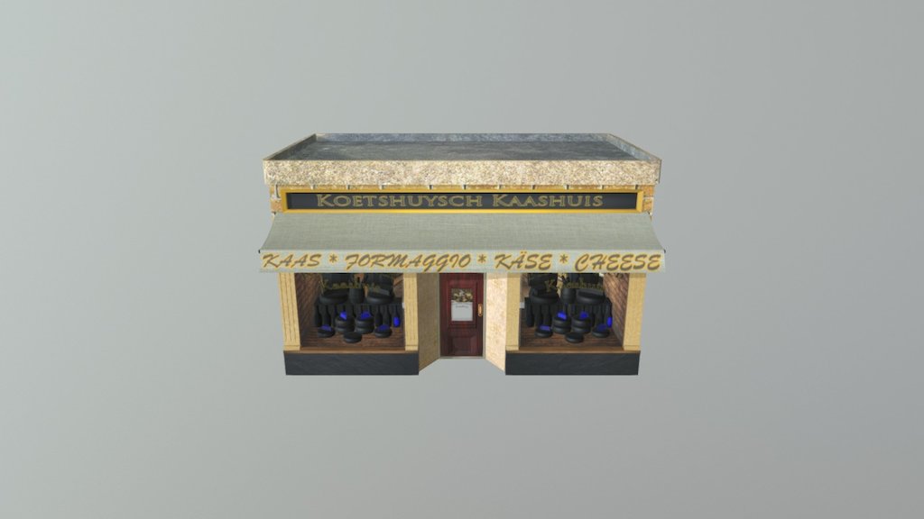 Cheese Shop Display Window - 3D model by MrPenning [0f6aaa7] - Sketchfab